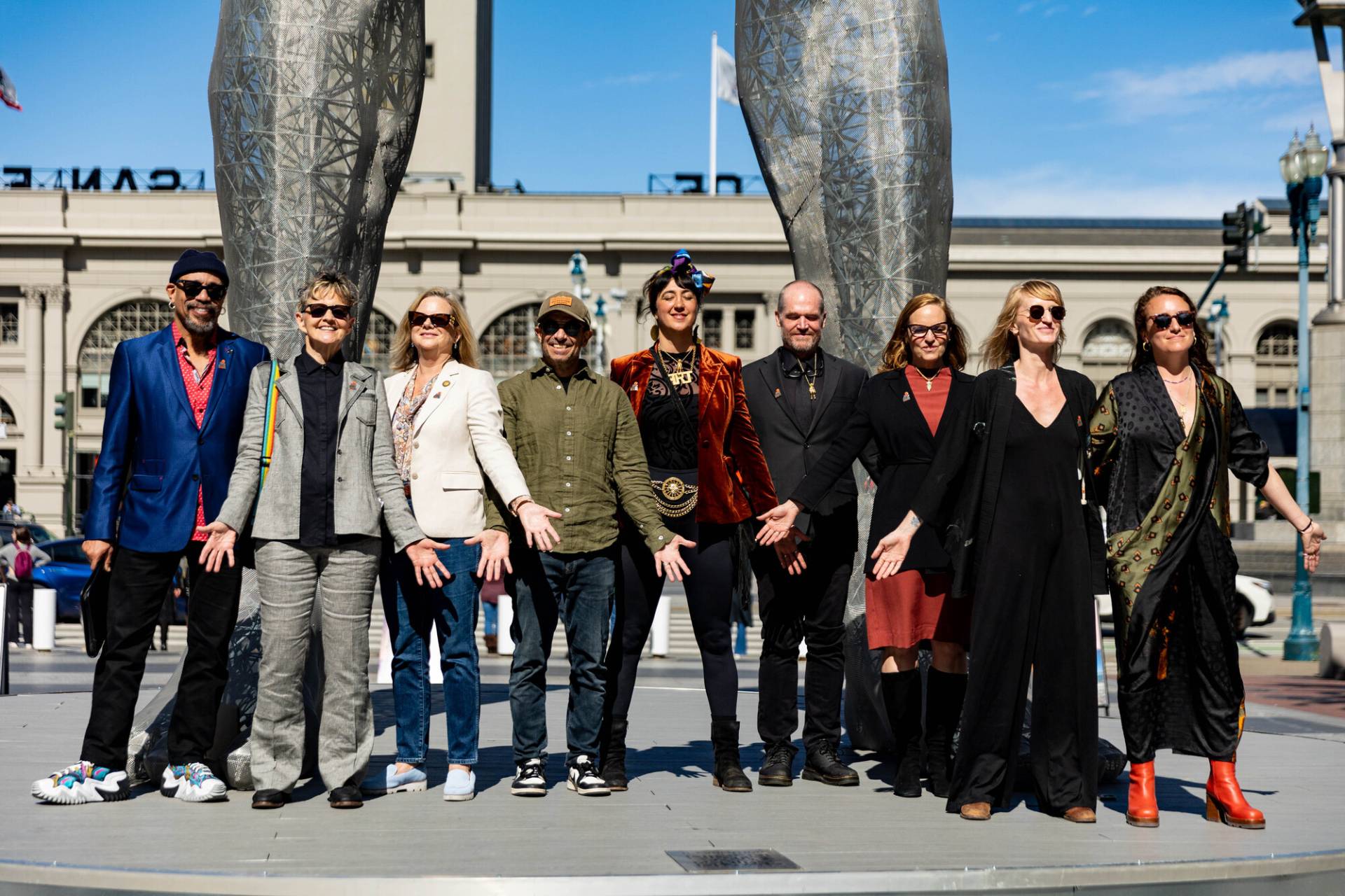 At Embarcadero Plaza, a Giant Nude Sculpture Nobody Asked For | KQED