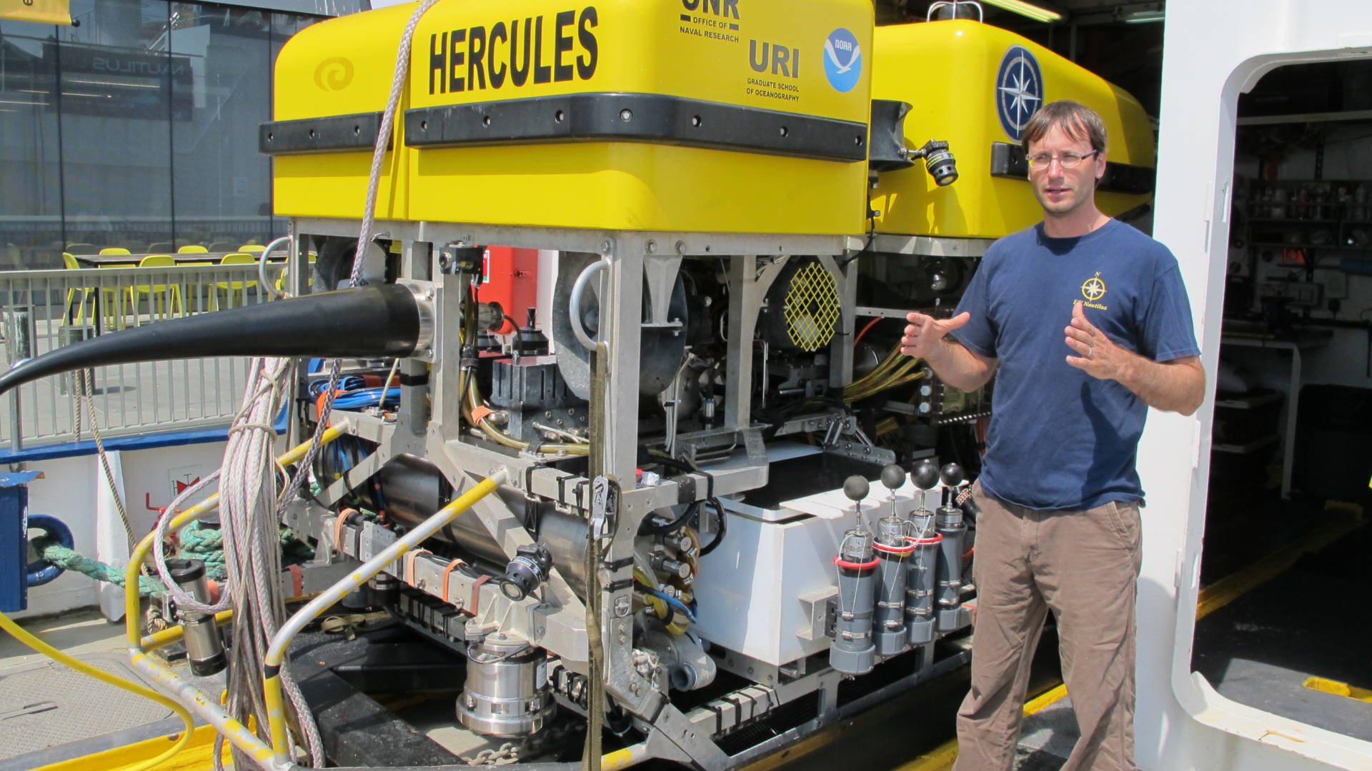 Watch Live As Underwater Cameras Uncover Ship's Post-Atomic Secrets | KQED