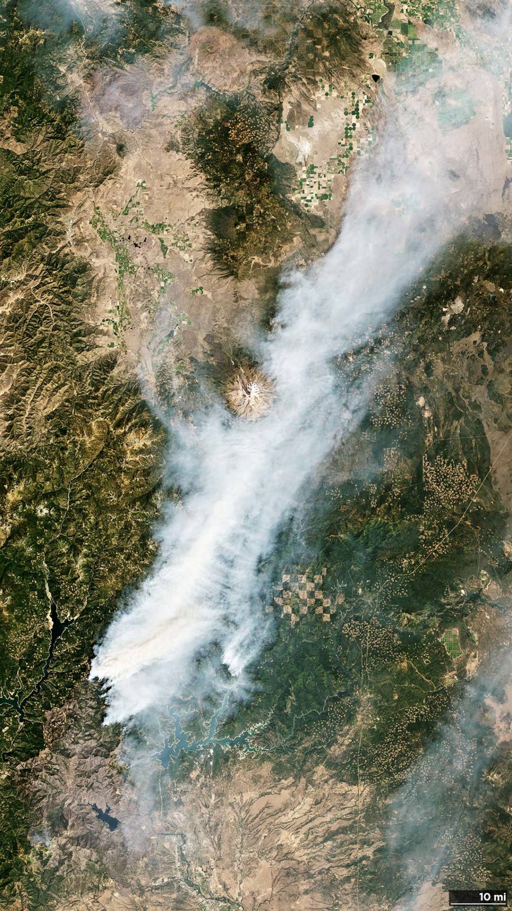 California Wildfires: The View From Space | KQED