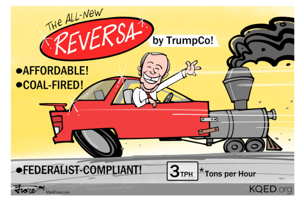 7 Climate Change Cartoons From Pulitzer Prize Winner Mark Fiore | KQED