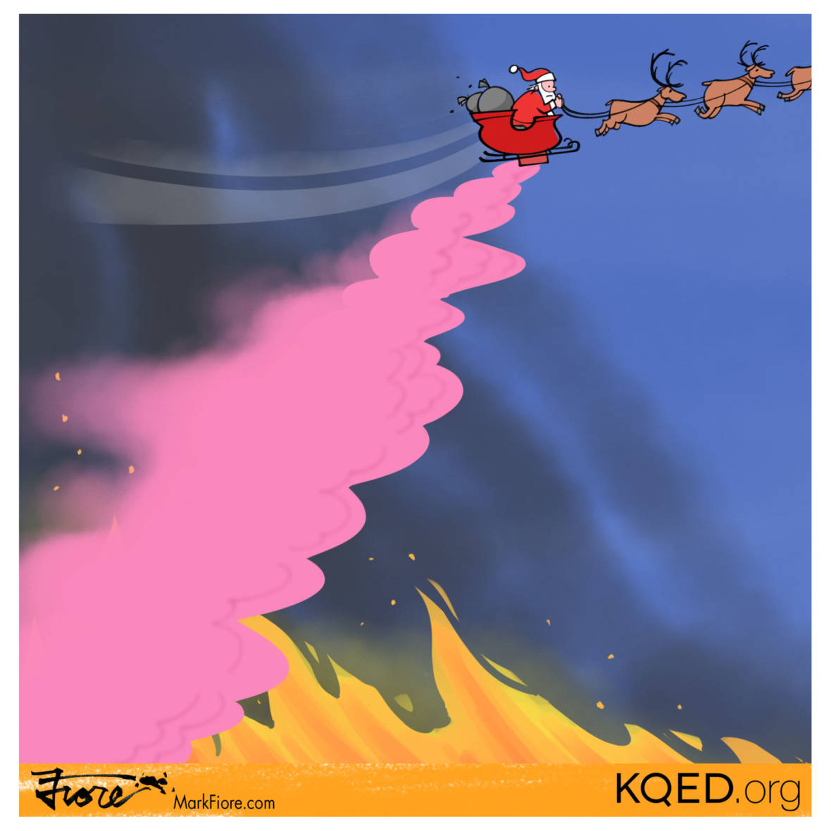 7 Climate Change Cartoons From Pulitzer Prize Winner Mark Fiore | KQED