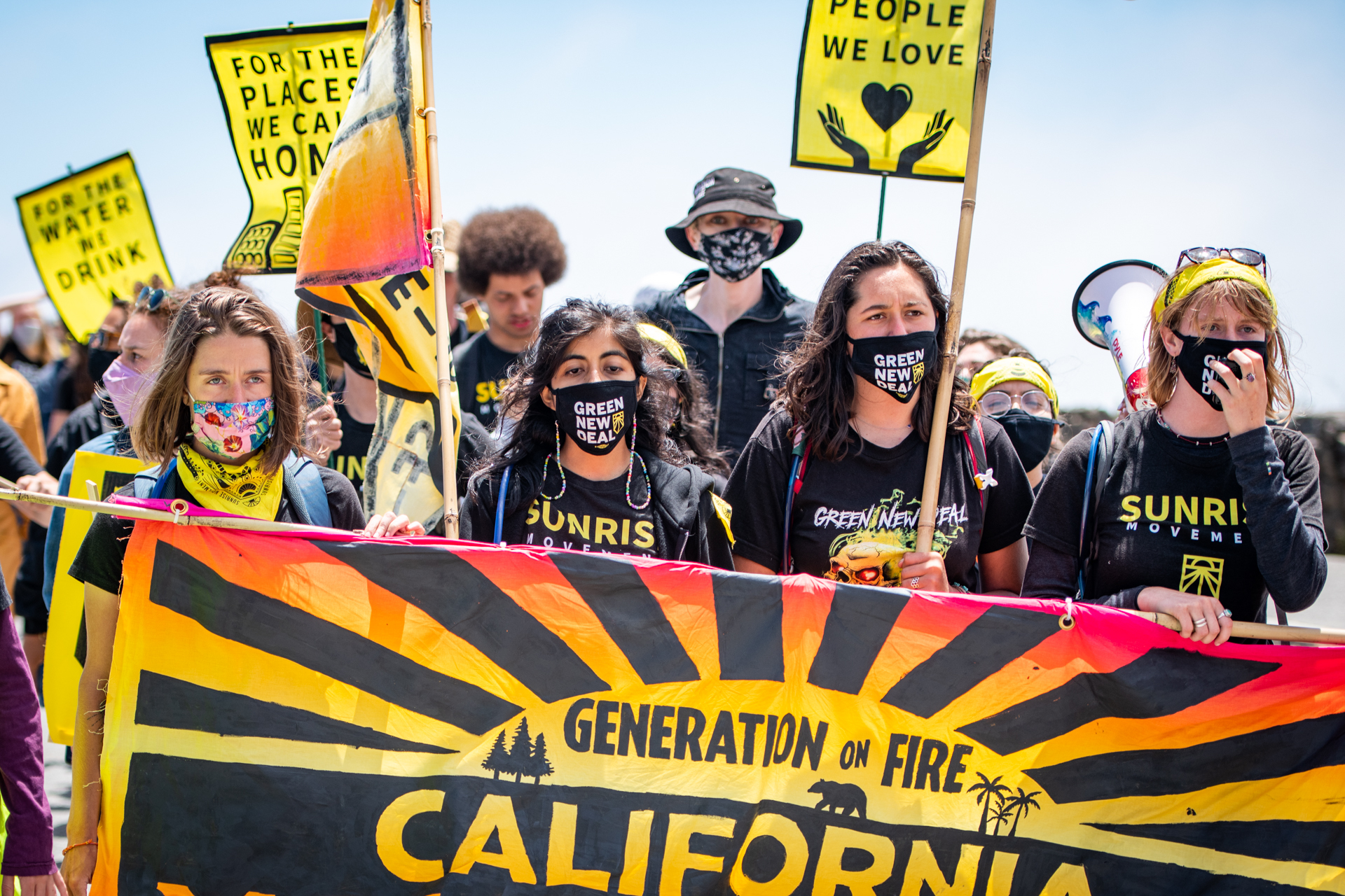 Young Activists March From Paradise to SF in 100 Degree Heat to Protest ...