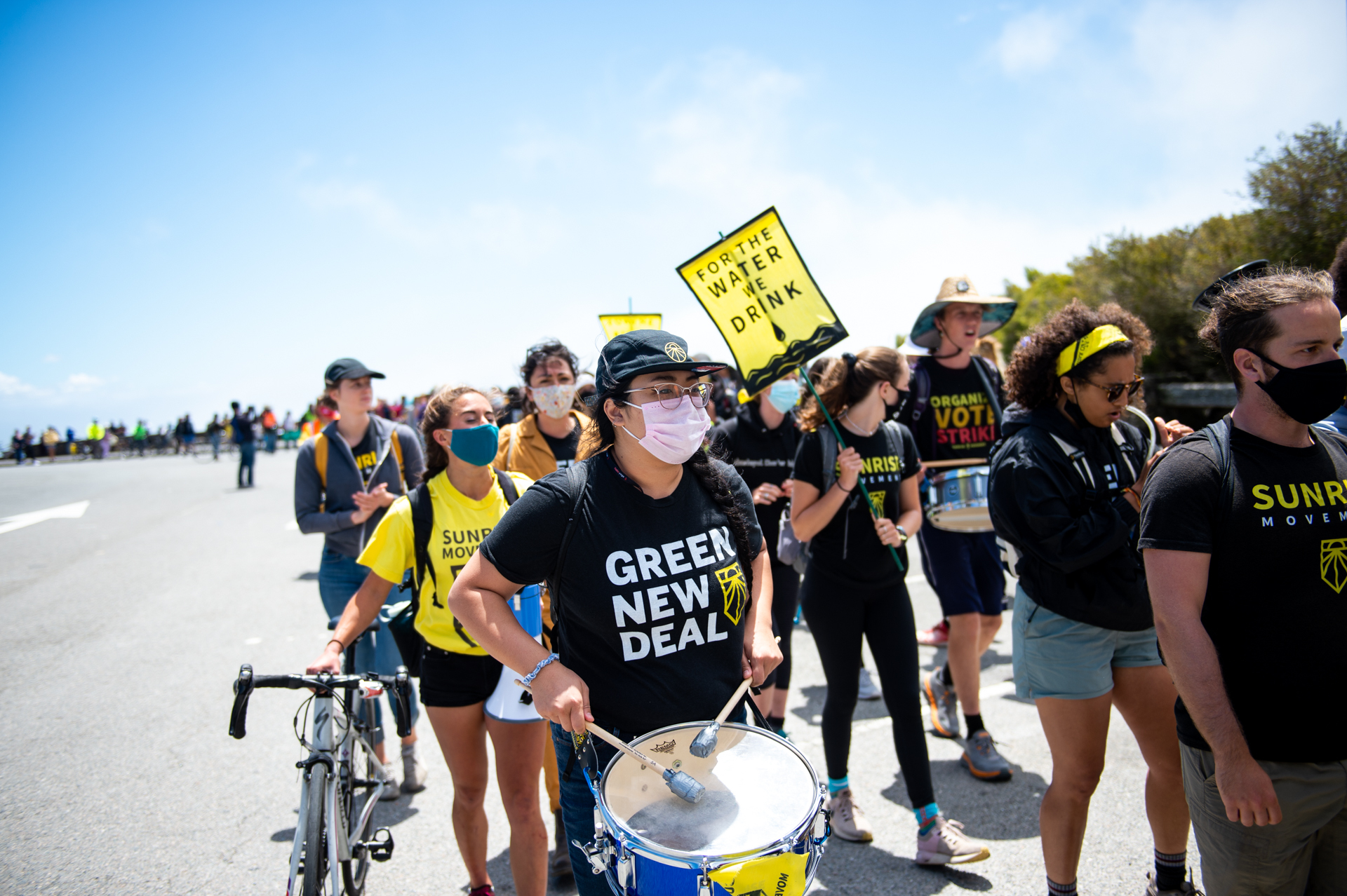 Young Activists March From Paradise to SF in 100 Degree Heat to Protest ...