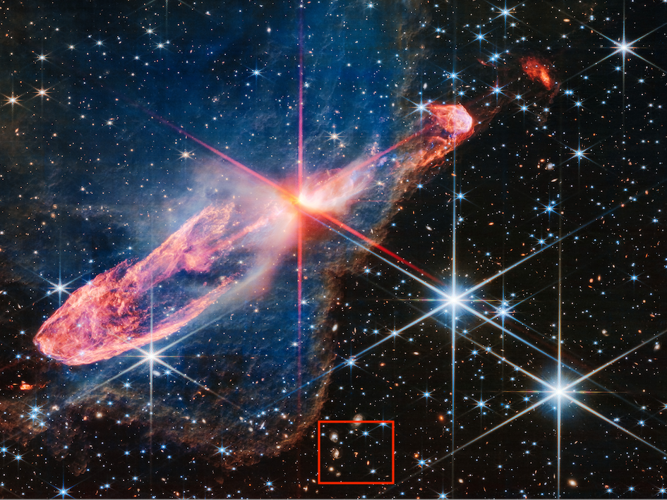 James Webb Telescope Captures Cosmic 'Question Mark' in Deep Space | KQED