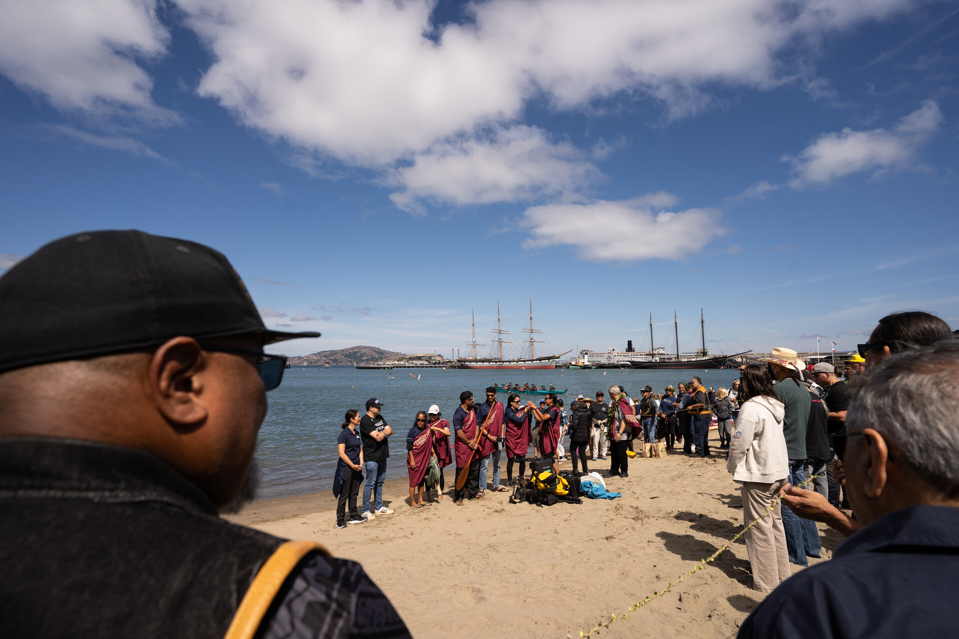 Polynesian Voyaging Canoe Visits San Francisco While Circumnavigating ...