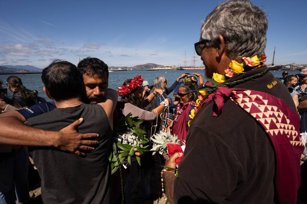 Polynesian Voyaging Canoe Visits San Francisco While Circumnavigating ...