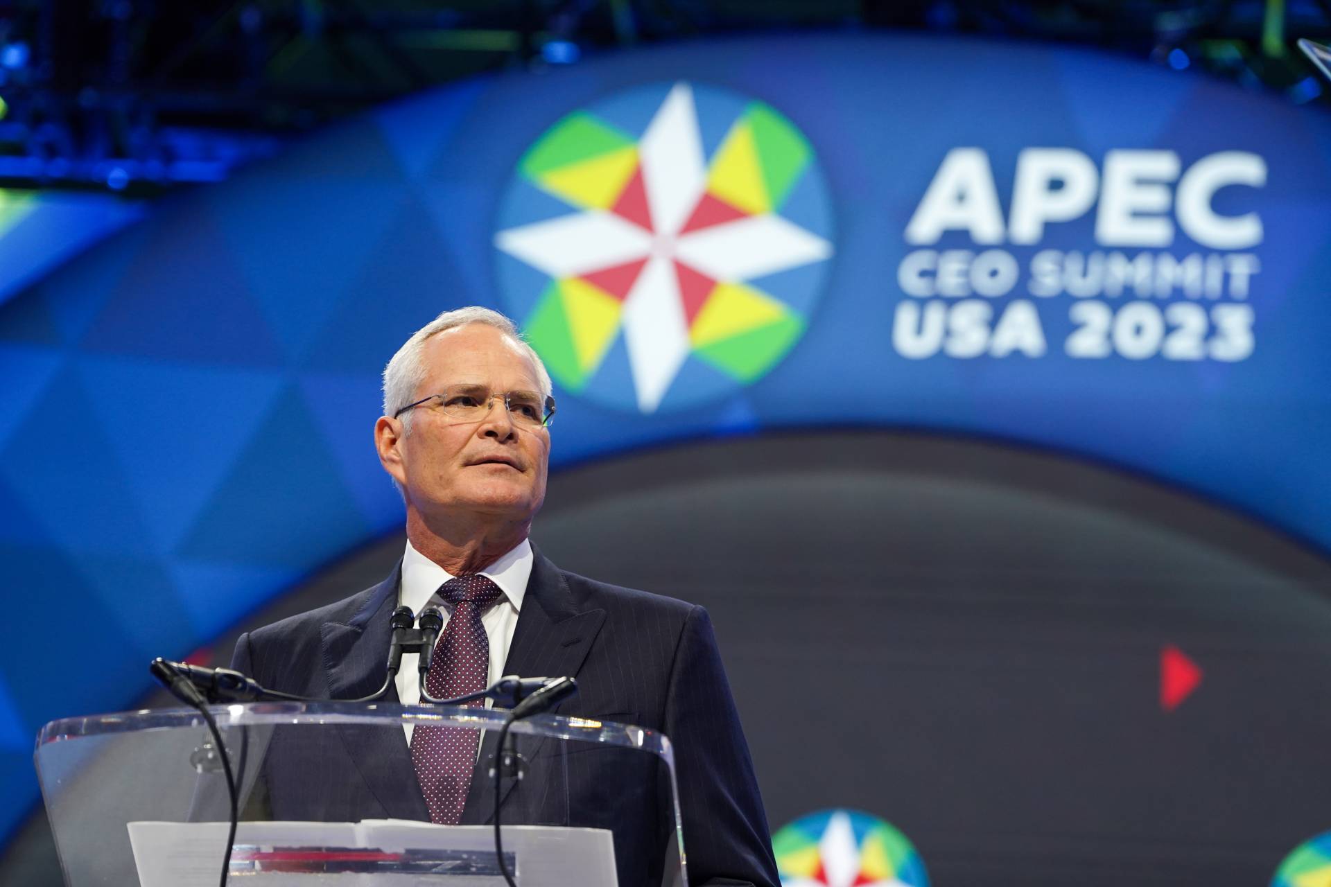 Bay Area Climate Activists Rally Against Exxon Mobil CEO's APEC Speech | KQED