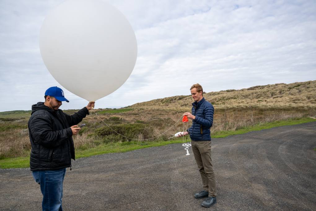 How Giant Balloons Are Helping California Prepare for Intense Storms | KQED