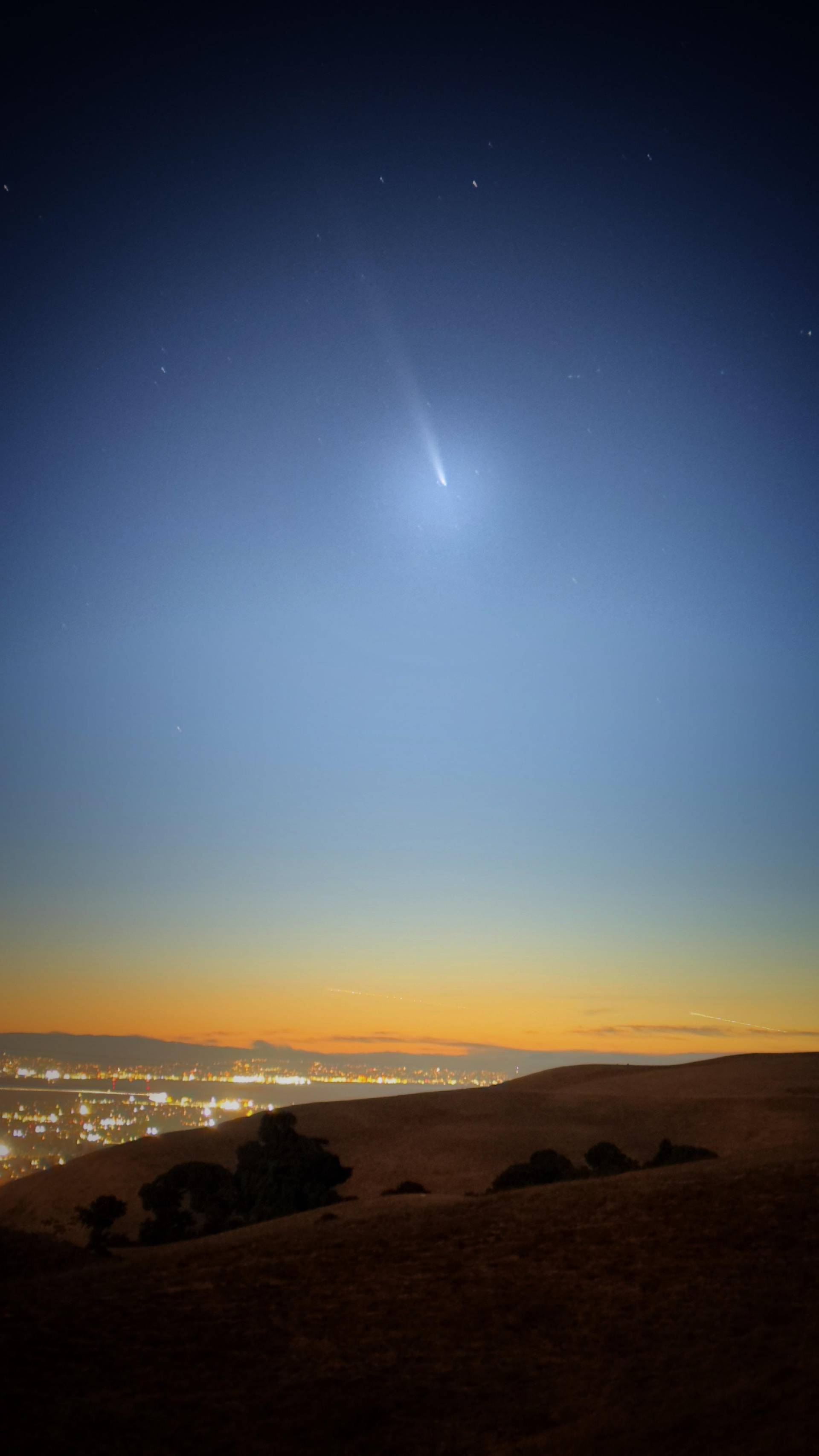 Best time to See the Comet in the Bay Area | KQED
