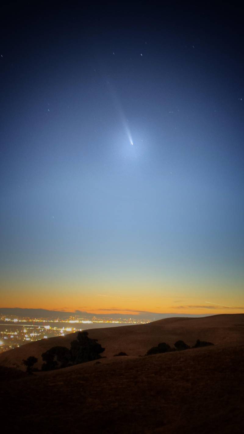 Best time to See the Comet in the Bay Area | KQED
