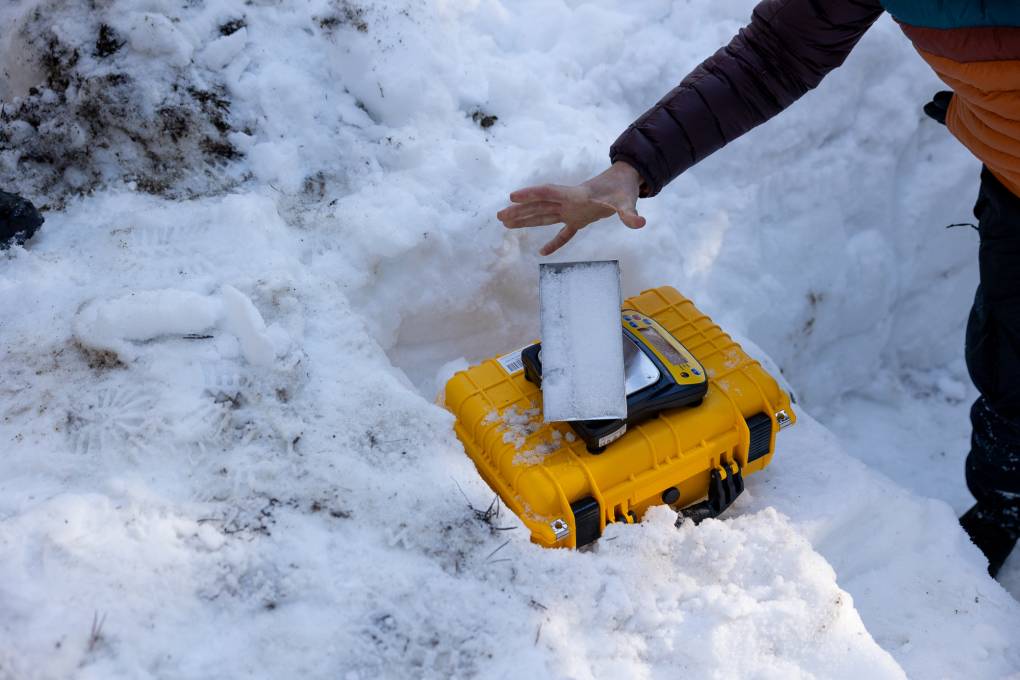 Scientists Learn the Art of Measuring Snow at Hidden Tahoe Lab | KQED