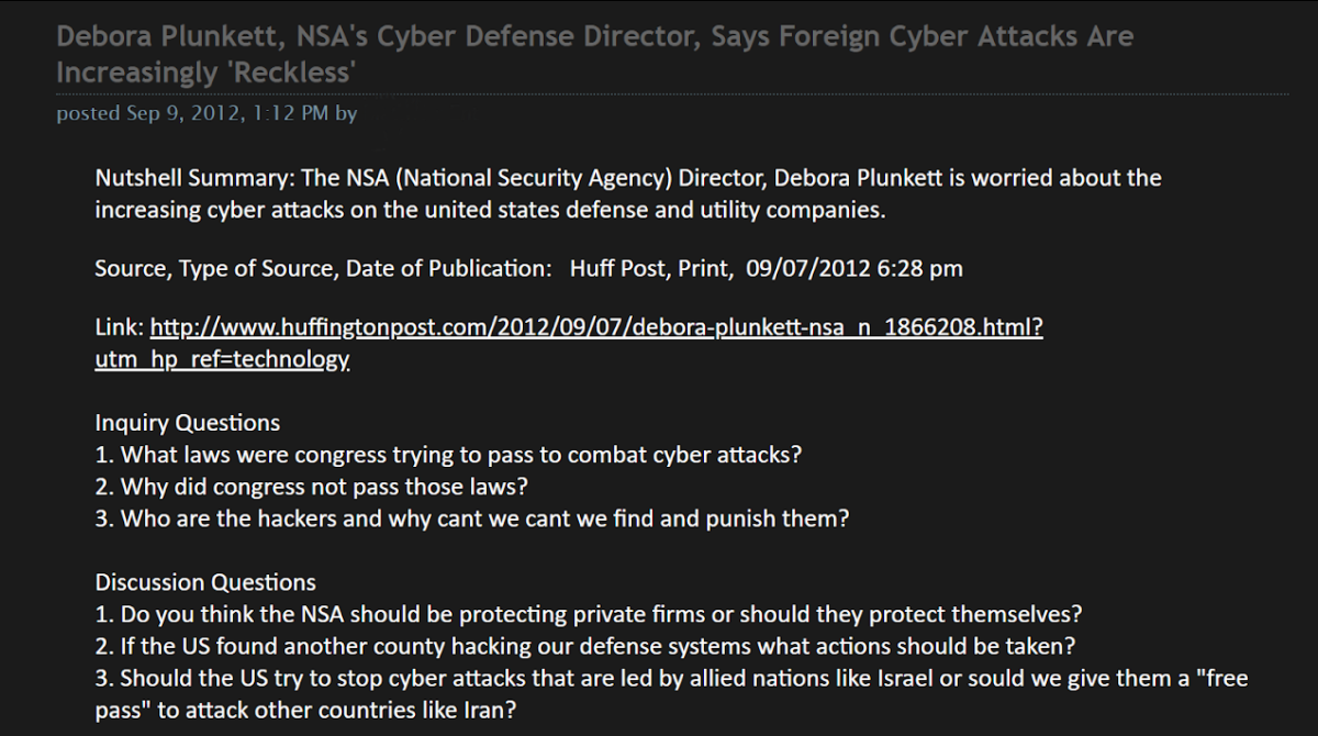 The Best Way to Teach Current Events? Let Students Lead. | KQED